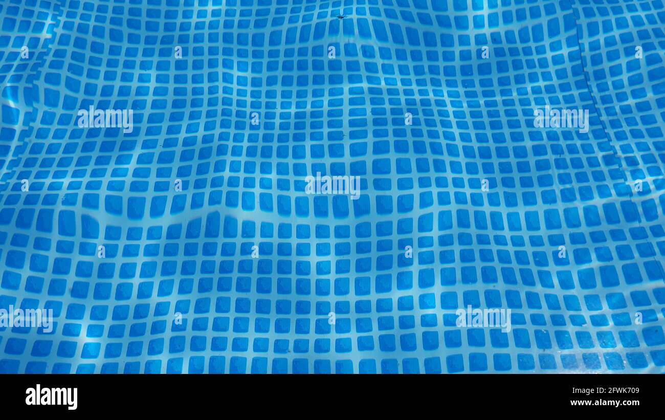 Water surface texture with looping clean swimming pool ripples and ...