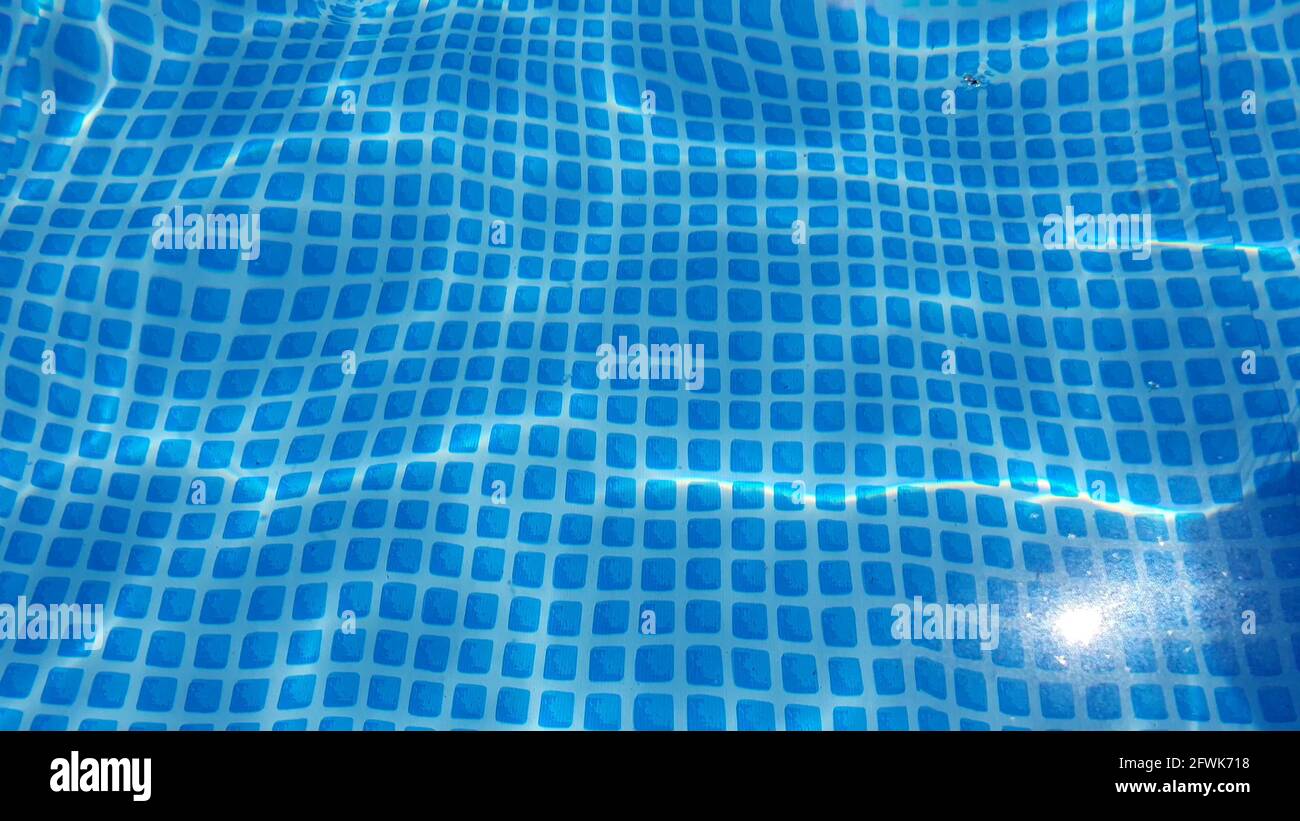 Water surface texture with looping clean swimming pool ripples and ...