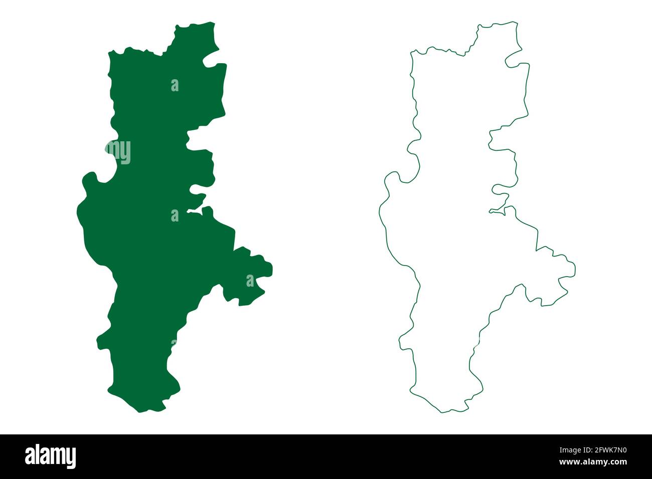 Gadchiroli district (Maharashtra State, Nagpur Division, Republic of ...