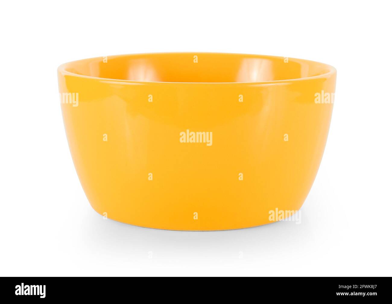 empty bowl isolated on white background Stock Photo - Alamy