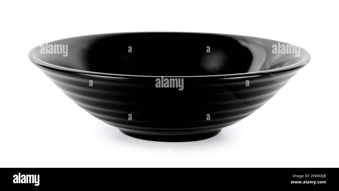 empty bowl isolated on white background Stock Photo - Alamy