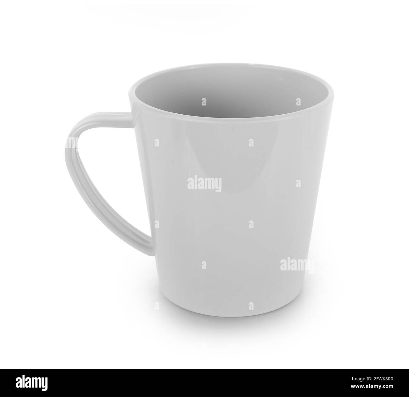 empty mug isolated on white background Stock Photo - Alamy