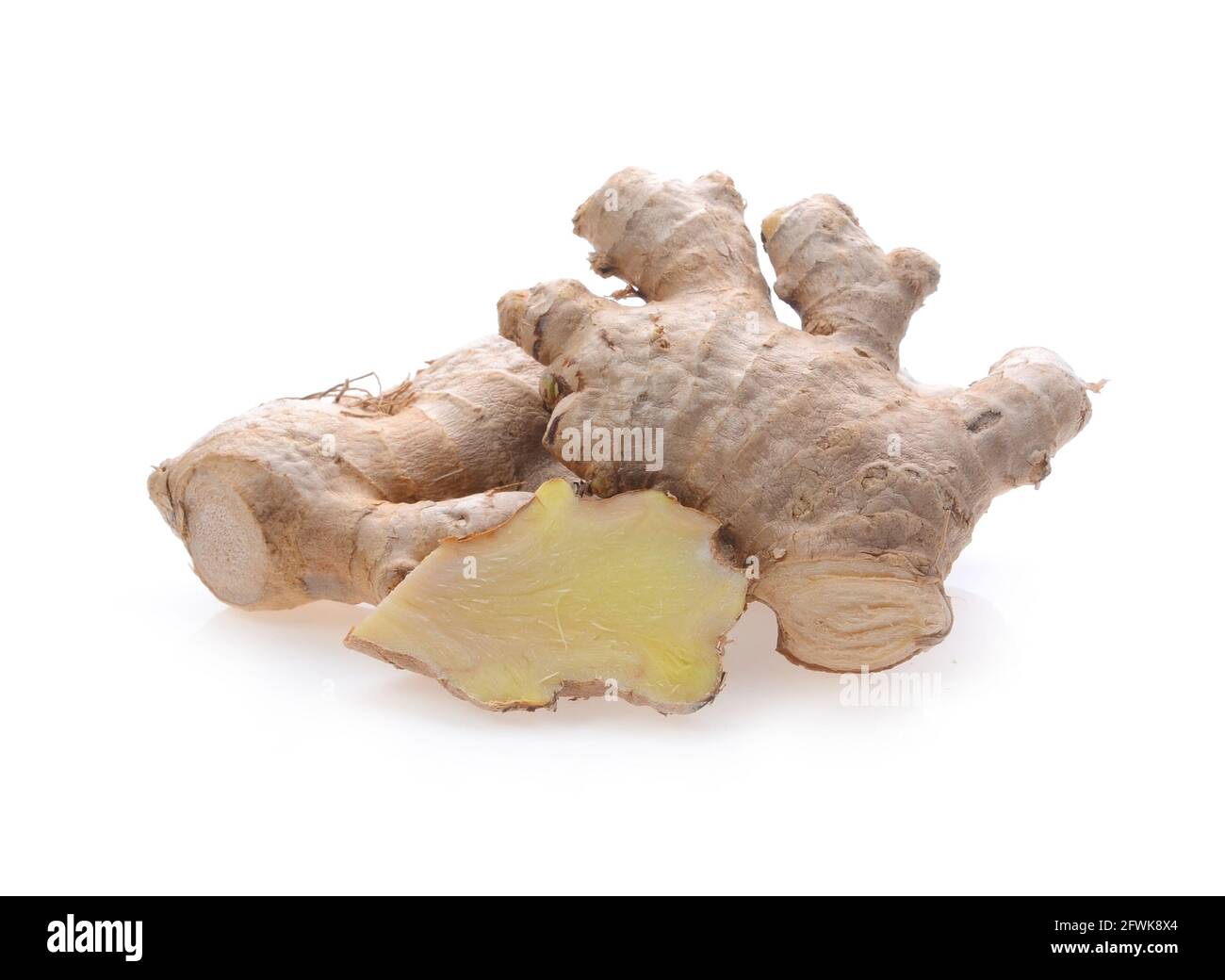 ginger isolated on white background Stock Photo - Alamy