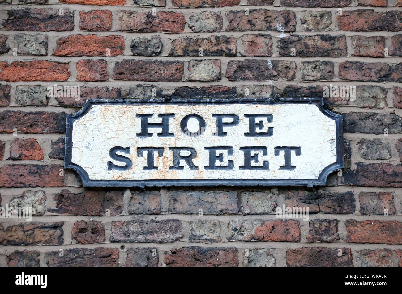 Hope Street in Liverpool Stock Photo - Alamy