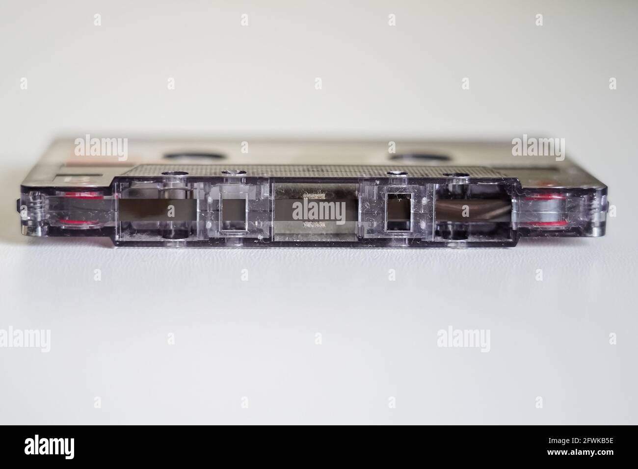 close up of bottom of cassette tape Stock Photo - Alamy