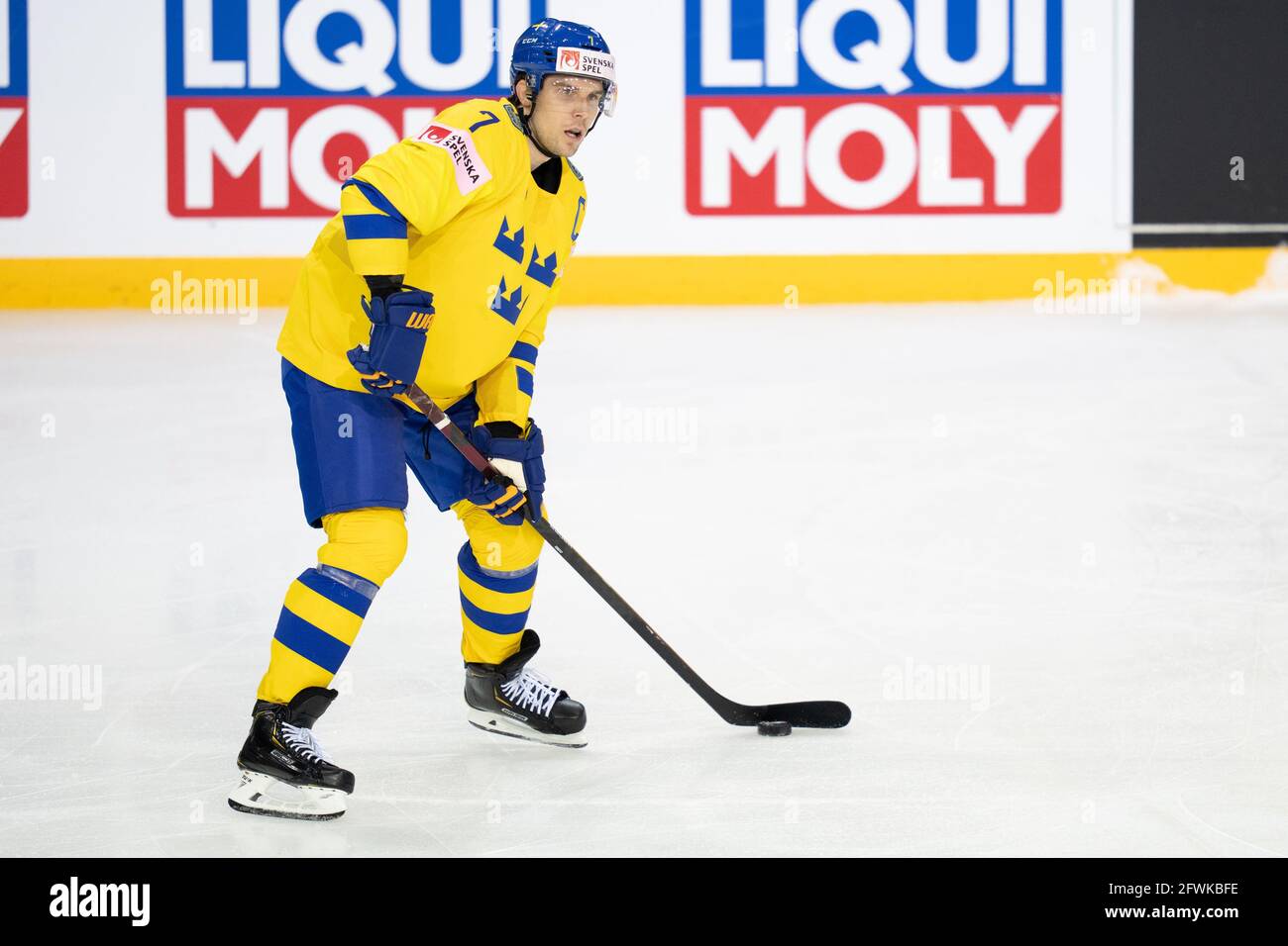 23.05.2021, Riga, Olympic Sports Centre, Sweden vs Belarus (2021 IIHF ...