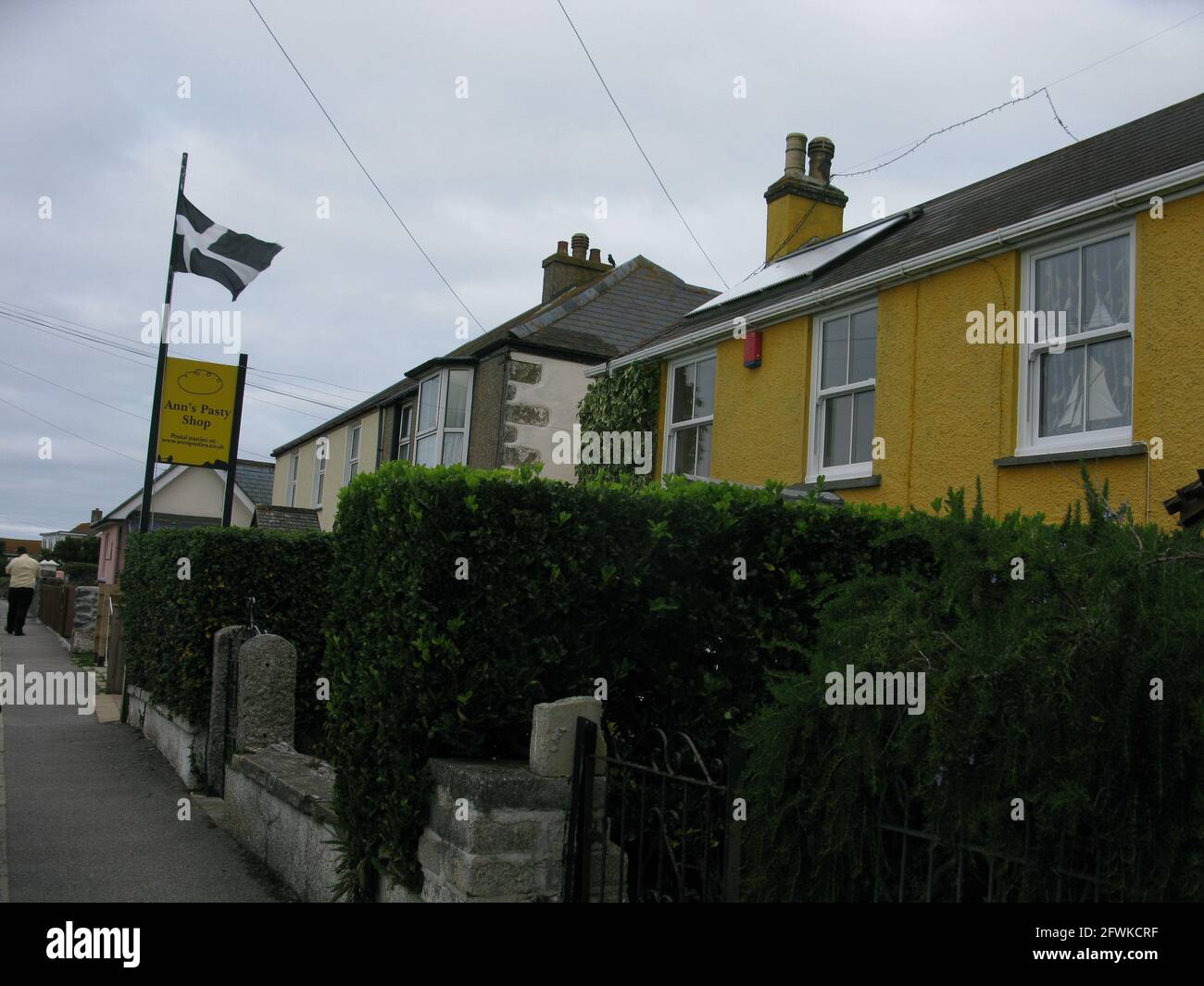 Ann's Pasties and Bar. The Lizard village. South west coast path ...