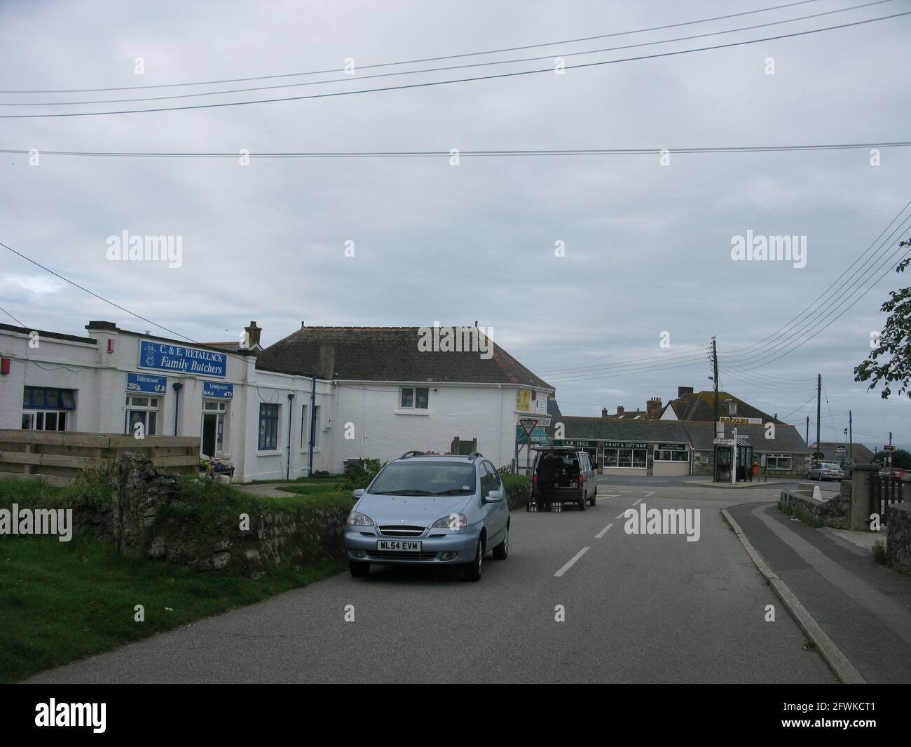 Family butchers. The Lizard village. South west coast path. Lizard ...