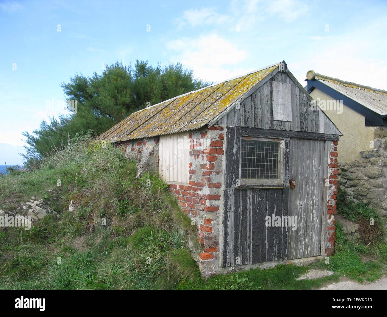 Lizard point. South west coast path. Lizard peninsula. Cornwall. West ...