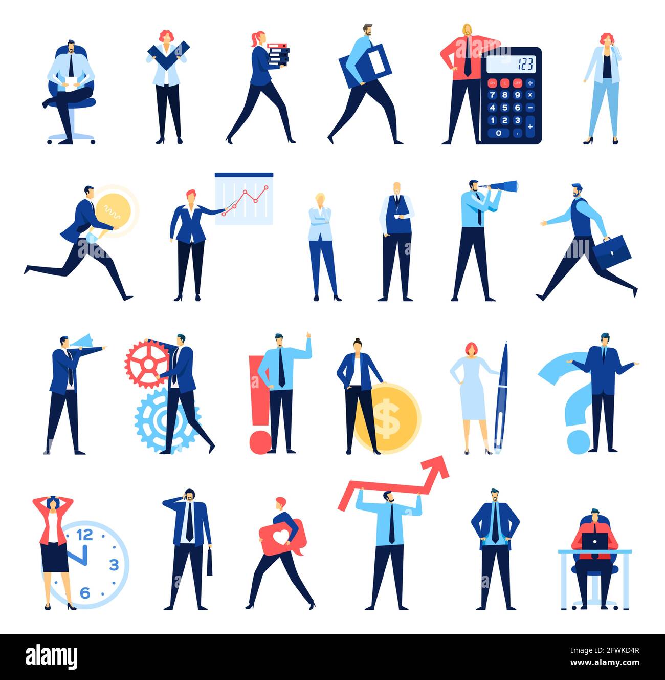 Cartoon character laptop loudspeaker hi-res stock photography and ...