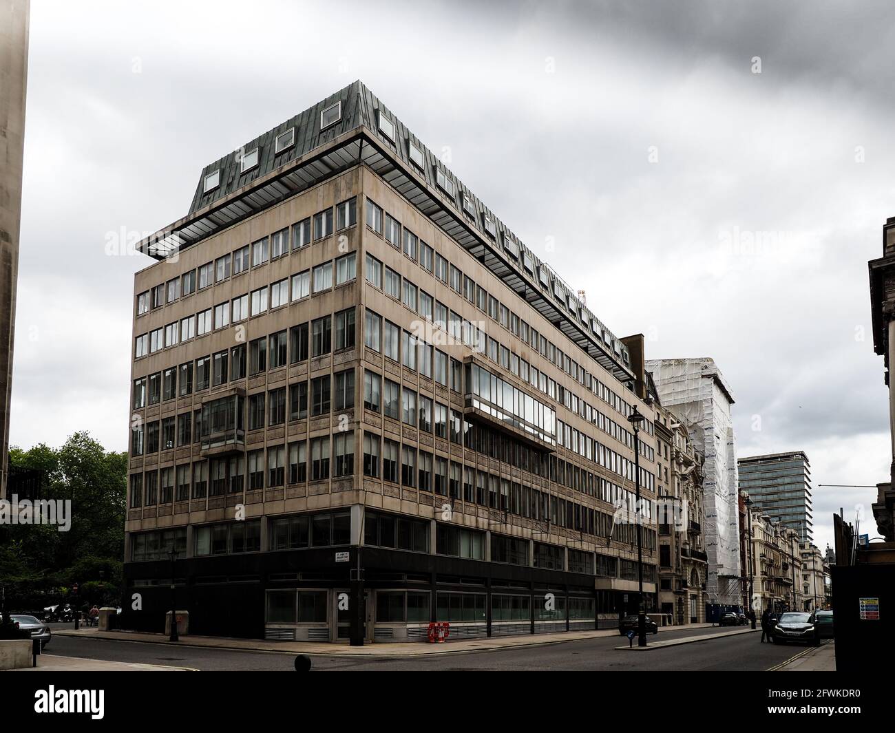 1960s Office Block Stock Photo - Alamy