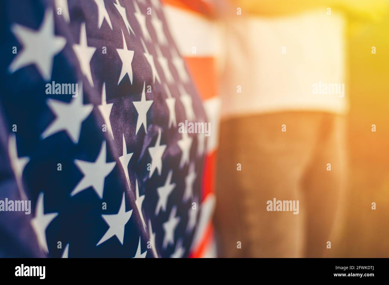 American flag star field hi-res stock photography and images - Alamy