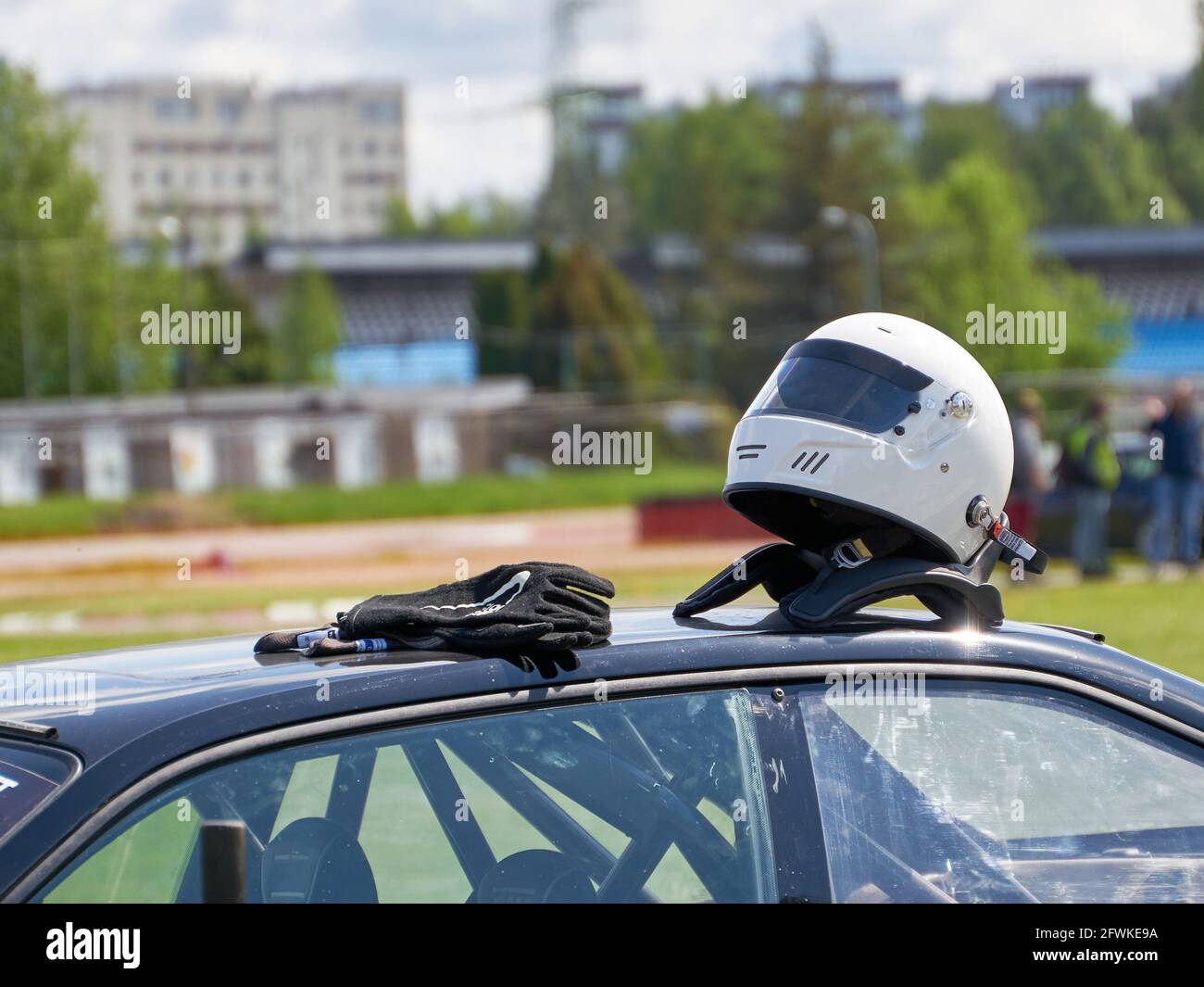 Racing helmet hi-res stock photography and images - Alamy