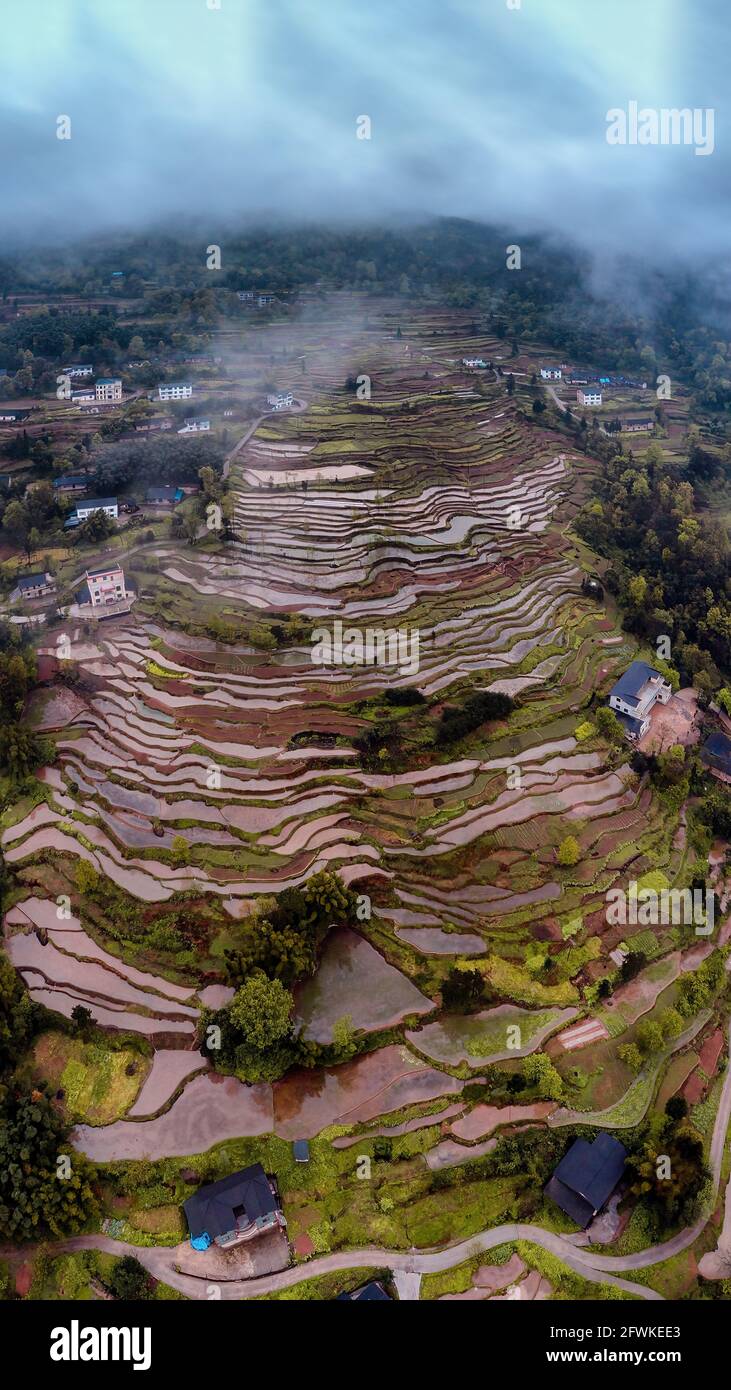 XiShui County countryside in guizhou Stock Photo - Alamy