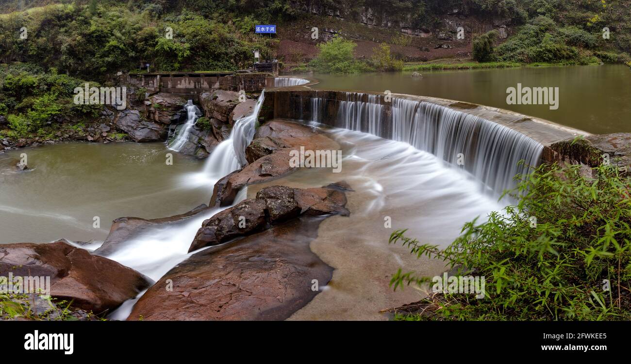 XiShui County countryside in guizhou Stock Photo - Alamy