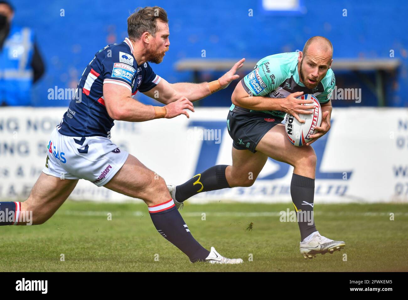 Adam Quinlan (1) of Hull KR in action Stock Photo - Alamy