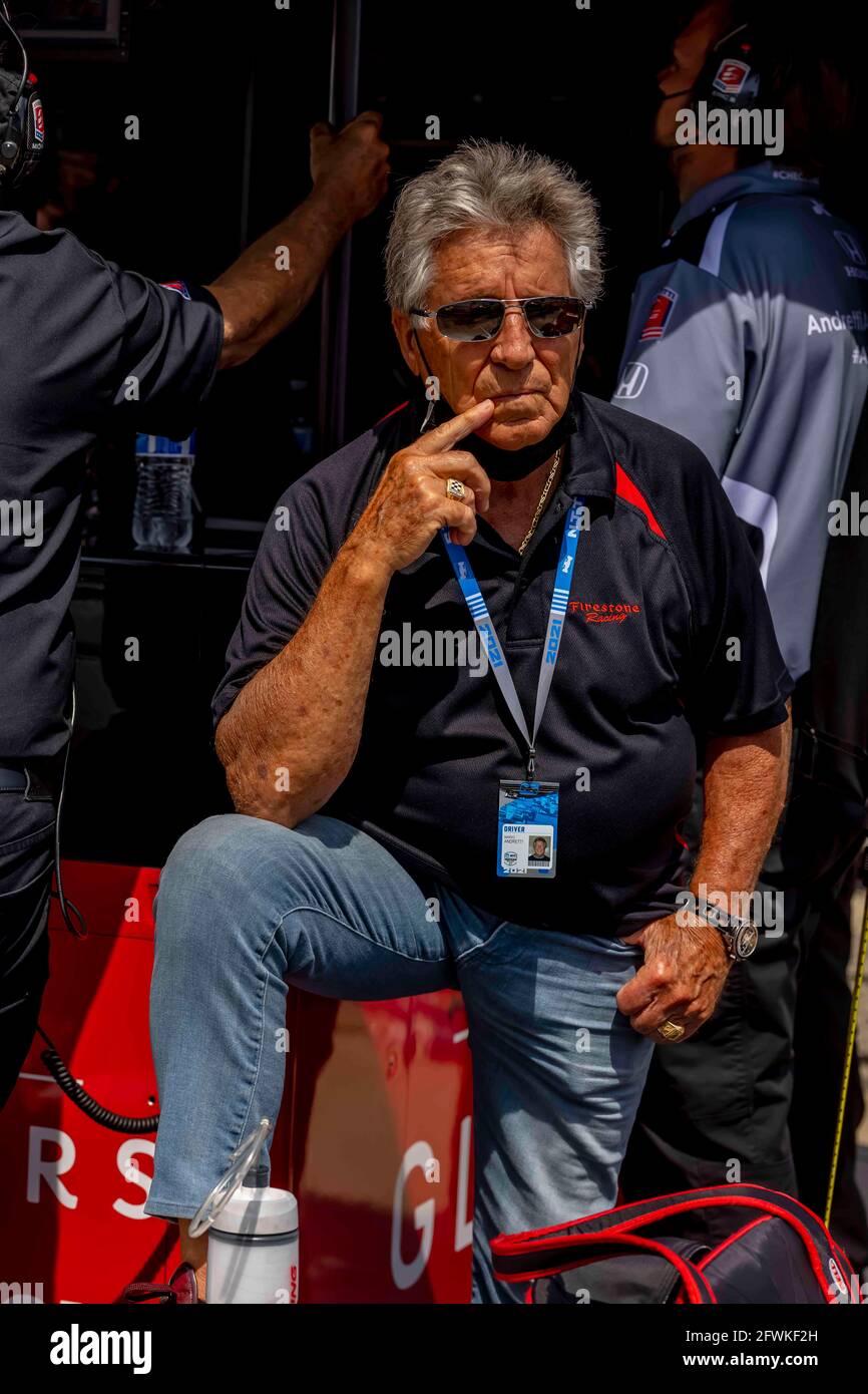 Indianapolis, Indiana, USA. 21st May, 2021. IndyCar Team Owner, Mario ...