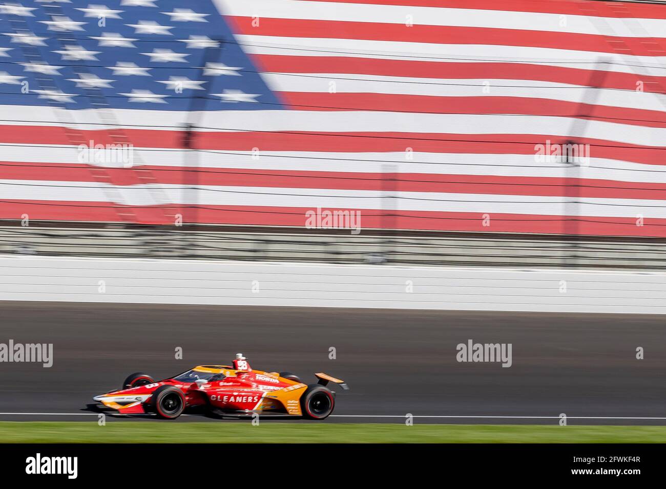 105th running of the indianapolis 500 hi-res stock photography and ...