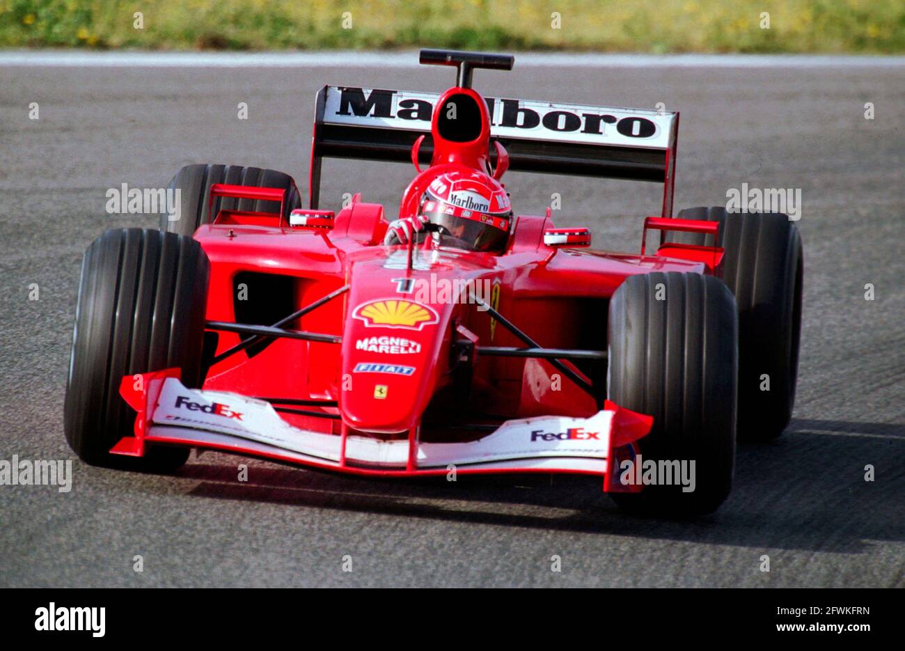 Michael schumacher in ferrari 2001 hi-res stock photography and images ...