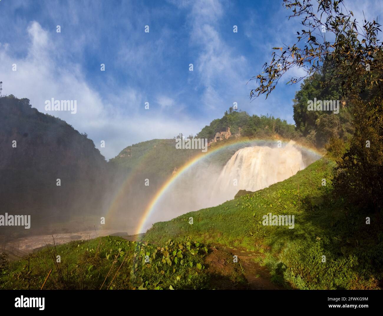 Large stack water falls Stock Photo - Alamy