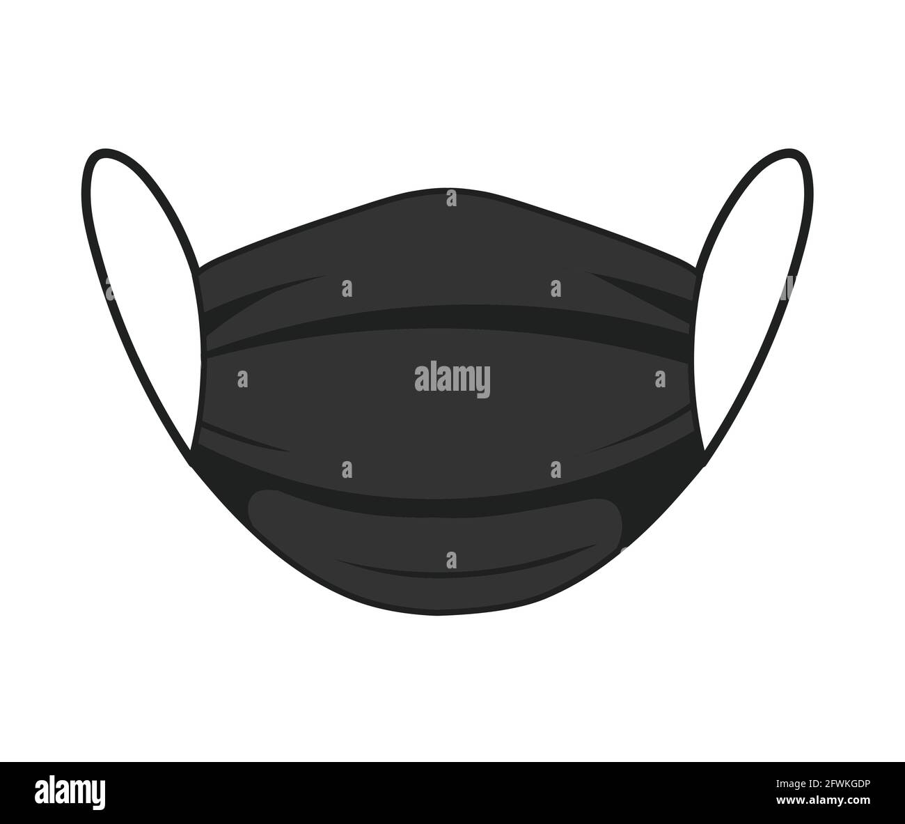 Face mask Medical surgical face masks vector isolated Stock Vector ...