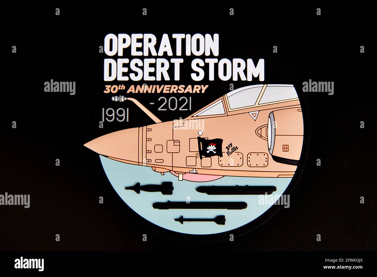 Operation Desert Storm 30th Anniversary PVC Patch - Buccaneer Stock ...