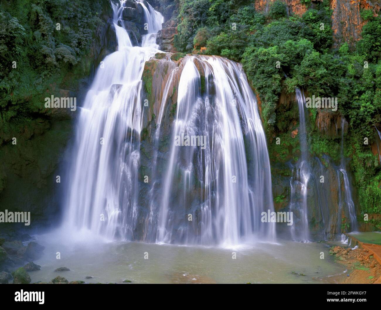 Large stack water falls Stock Photo - Alamy