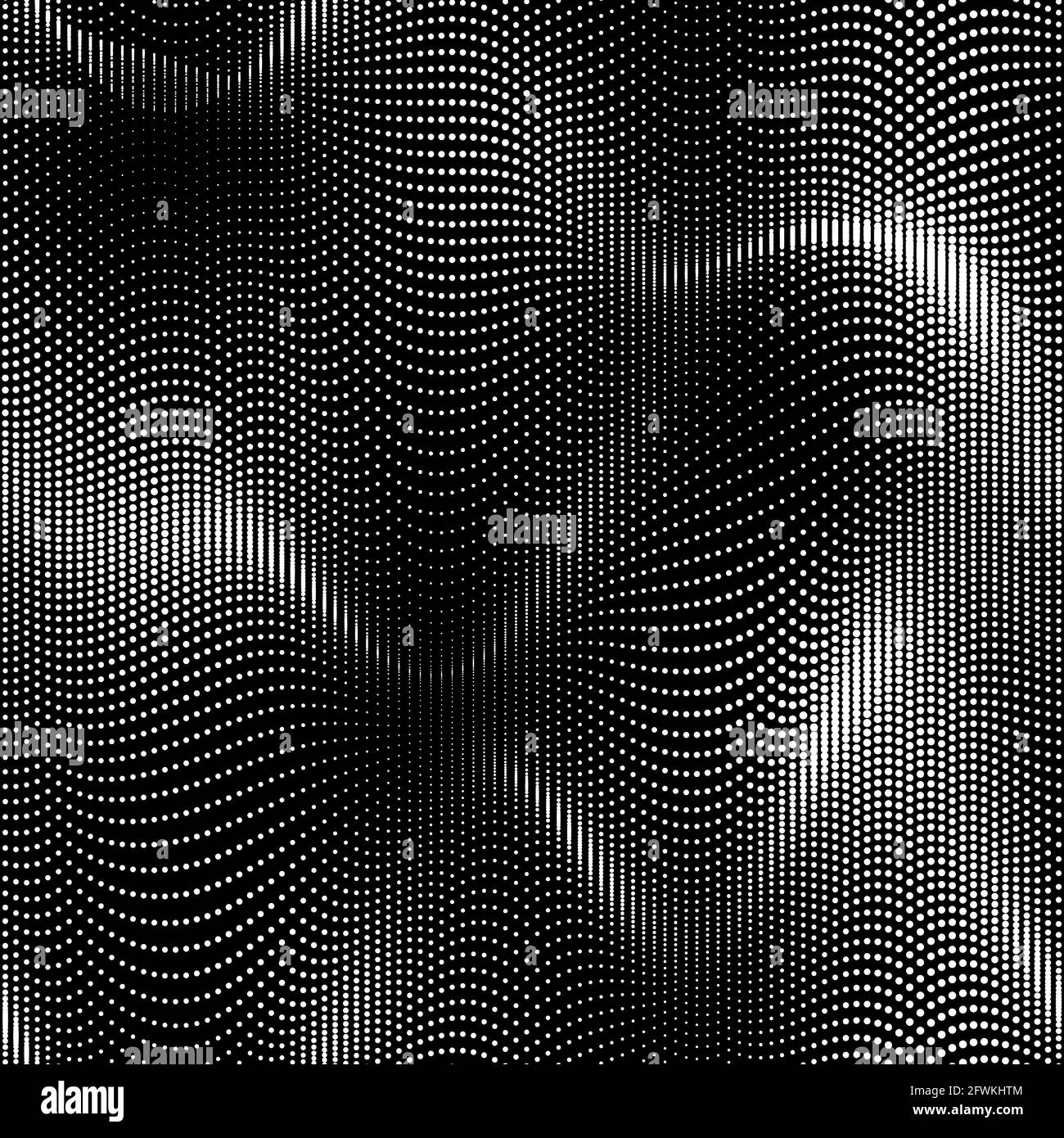 Seamless wavy array of dots pattern for print or digital use Stock ...