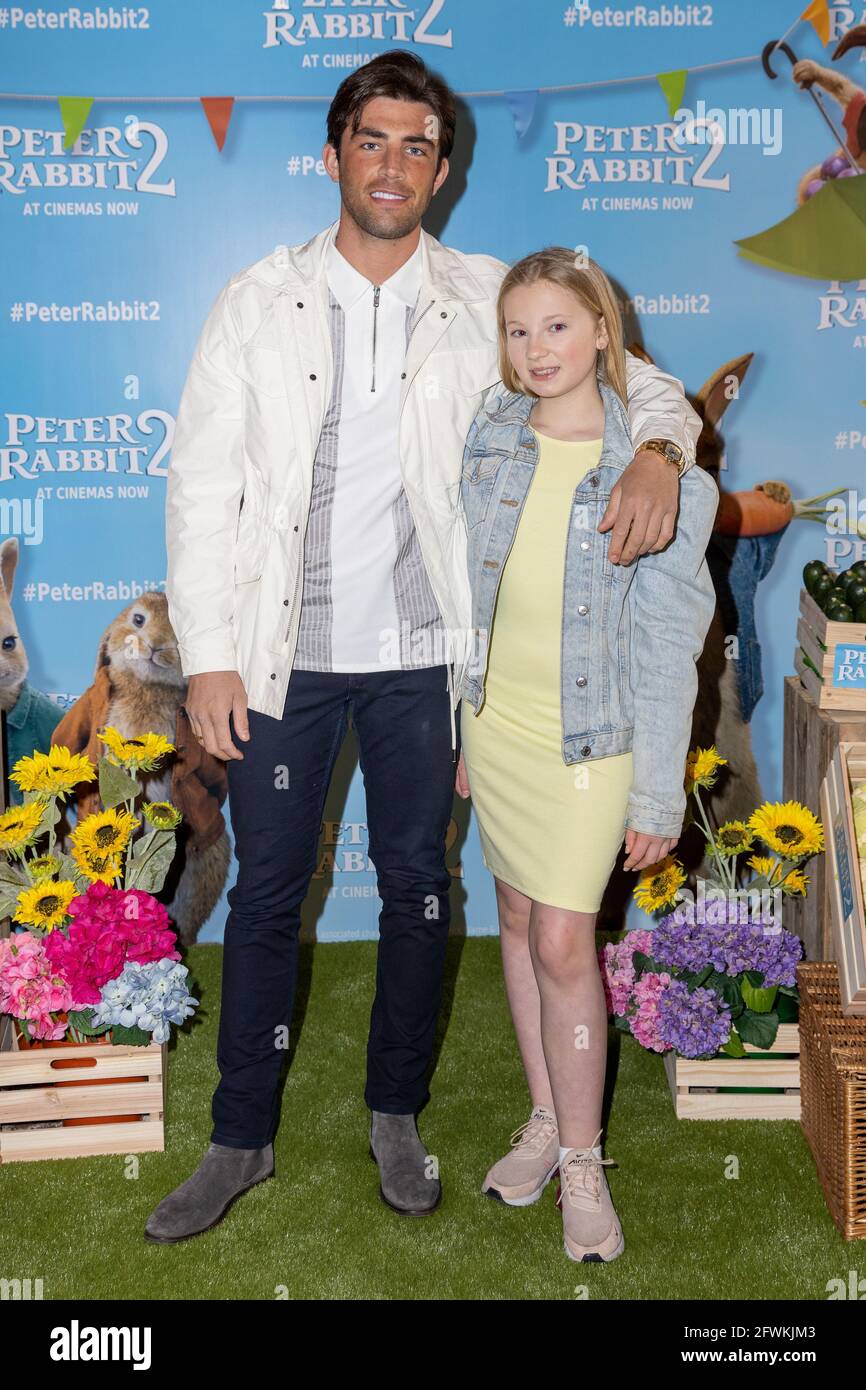 London, UK. 23rd May, 2021. Jack Fincham with his sister Ruby attend ...