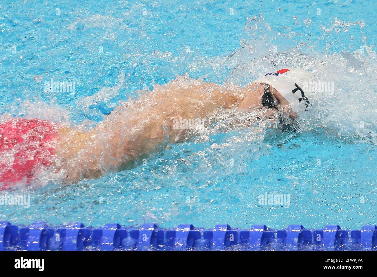 Maxime Grousset of France Series 4 X 100 M Medley during the 2021 LEN ...