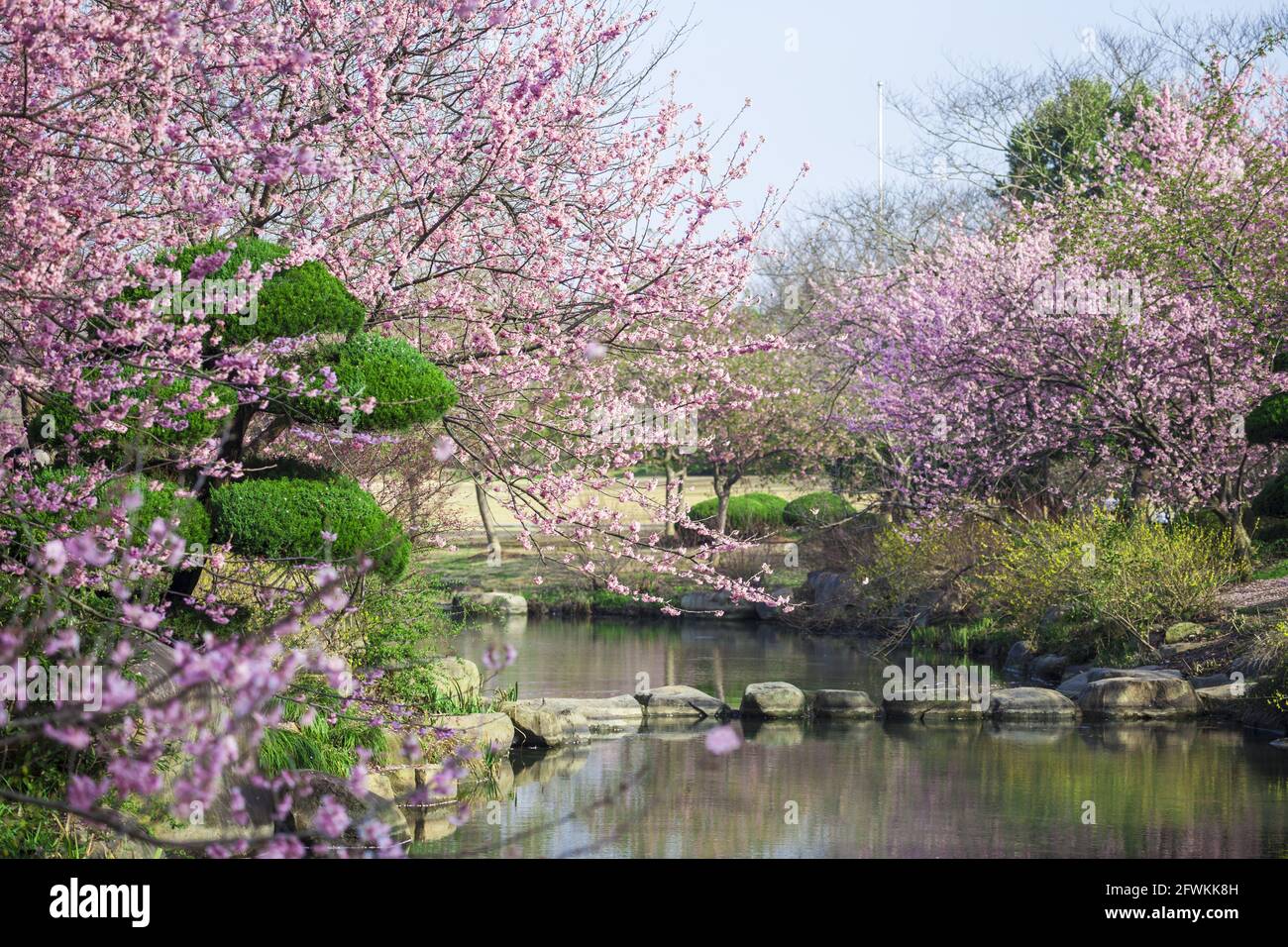 Jiangnan famous scenic spot - the turtle head isle Stock Photo - Alamy
