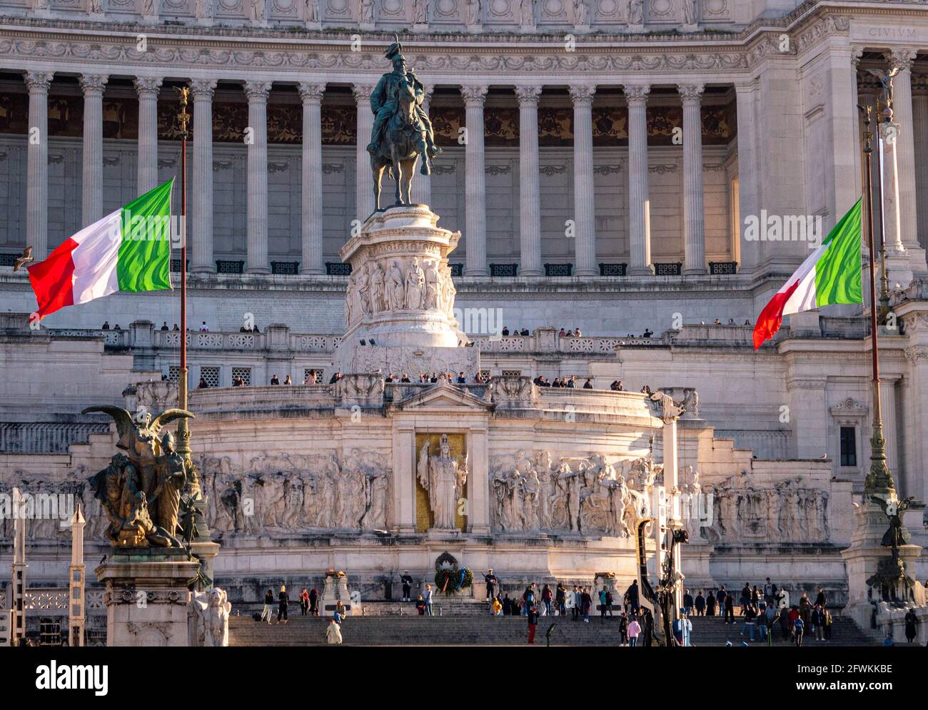 Altare della Patria, Rome. It is one of the most famous buildings in ...
