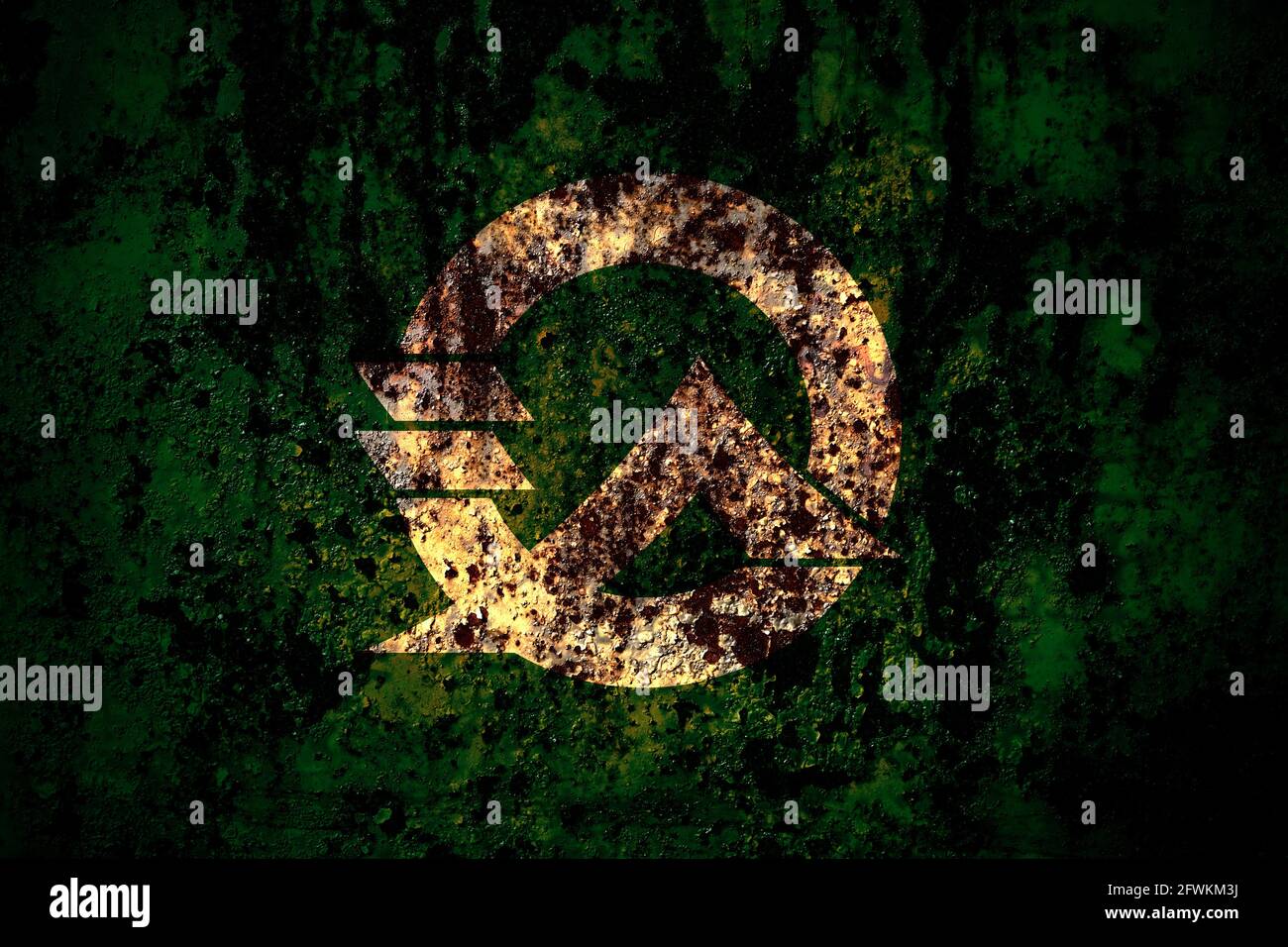 Japan, Japanese, Niseko, Hokkaido, Shiribeshi, Subprefecture flag on ...