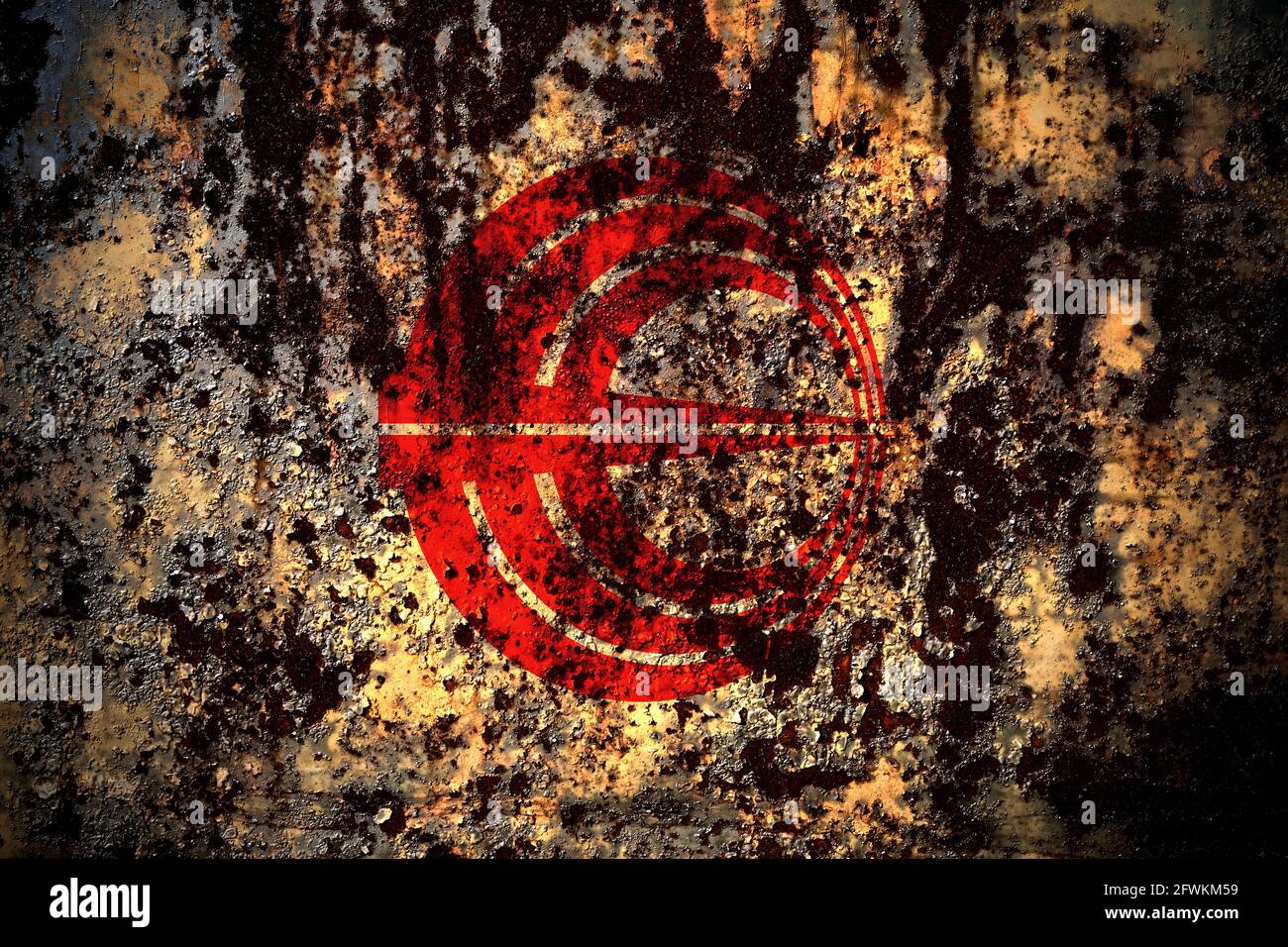 Japan, Japanese, Oshamanbe, Hokkaido, Oshima, Subprefecture flag on ...