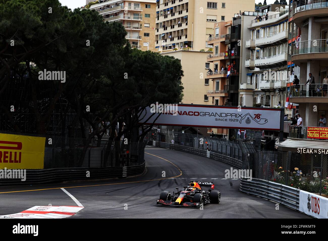 Max Verstappen (NLD) Red Bull Racing RB16B. Monaco Grand Prix, Sunday ...