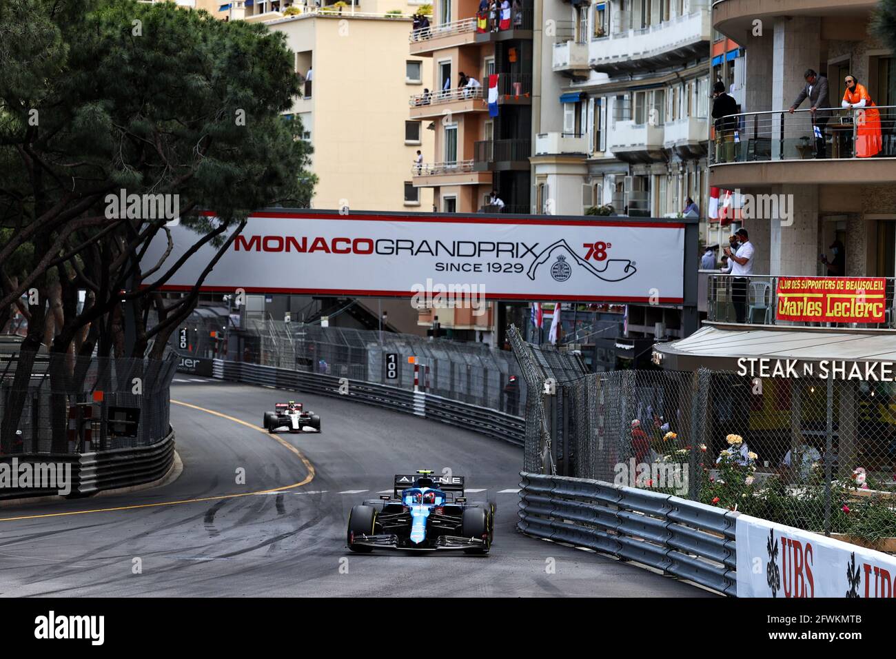 Esteban Ocon (FRA) Alpine F1 Team A521. Monaco Grand Prix, Sunday 23rd ...