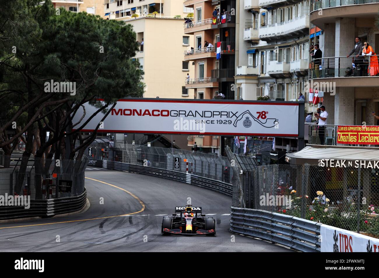 Max Verstappen (NLD) Red Bull Racing RB16B. Monaco Grand Prix, Sunday ...