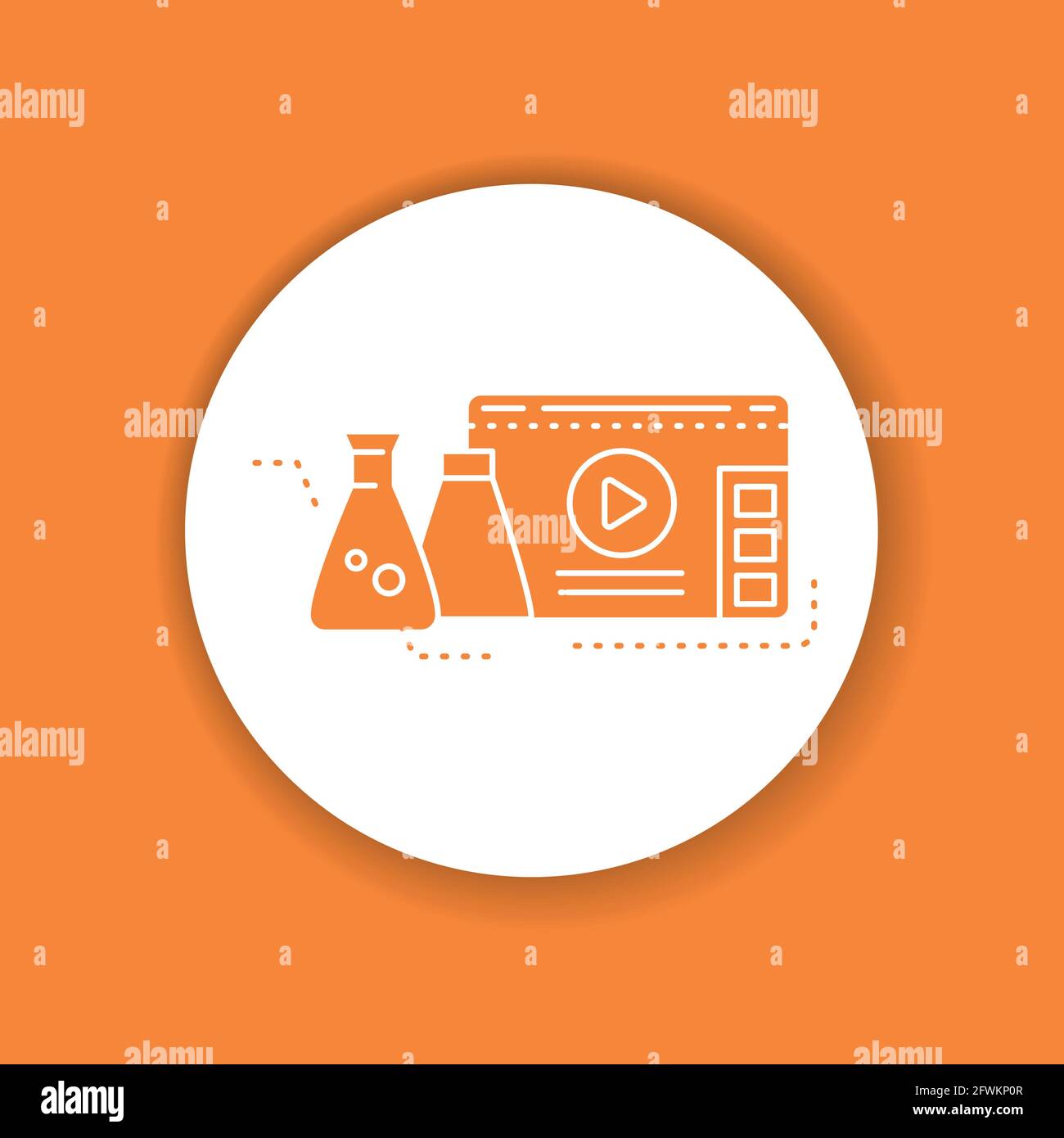 Science influence industry Stock Vector Images - Alamy