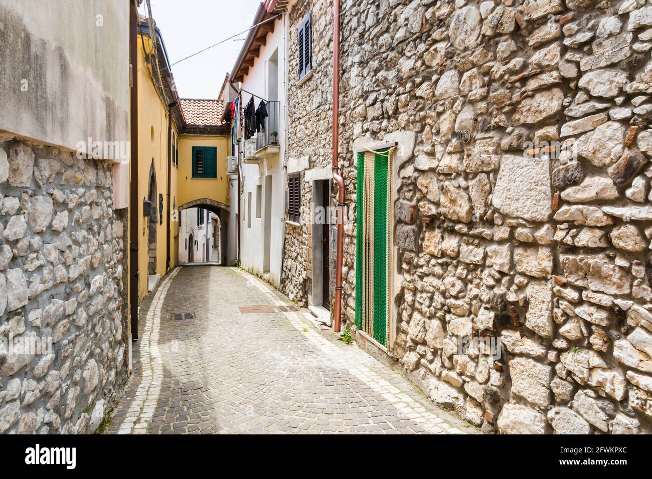 Castel di Sasso (Caserta, Italy) - The small medieval village of Sasso ...