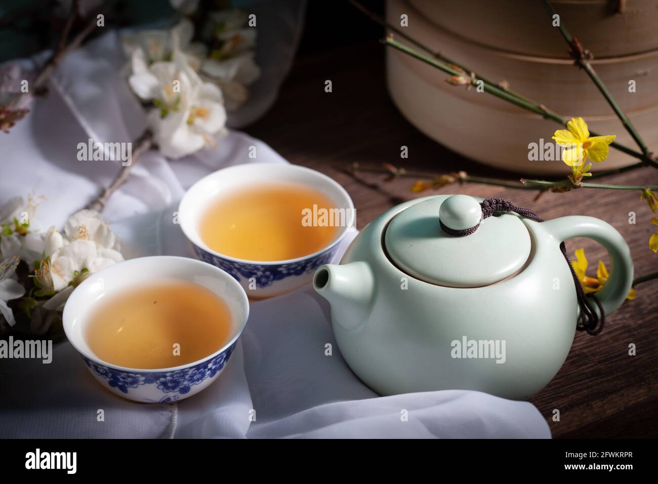 The traditional Chinese tea drink Stock Photo - Alamy