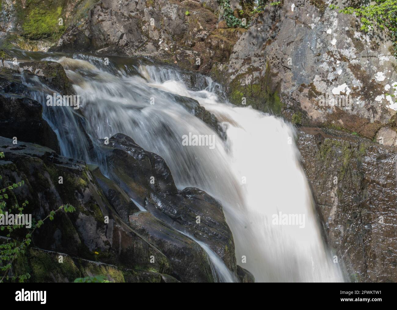 Ingleton Waterfalls Trail, Yorkshire Dales, England, UK Stock Photo - Alamy