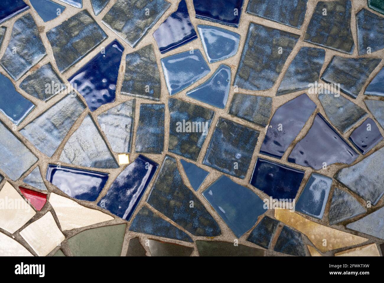 Mosaic tiles close up. Background Stock Photo - Alamy