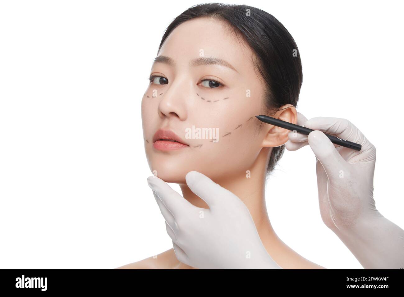 Skin body surgery line hi-res stock photography and images - Alamy