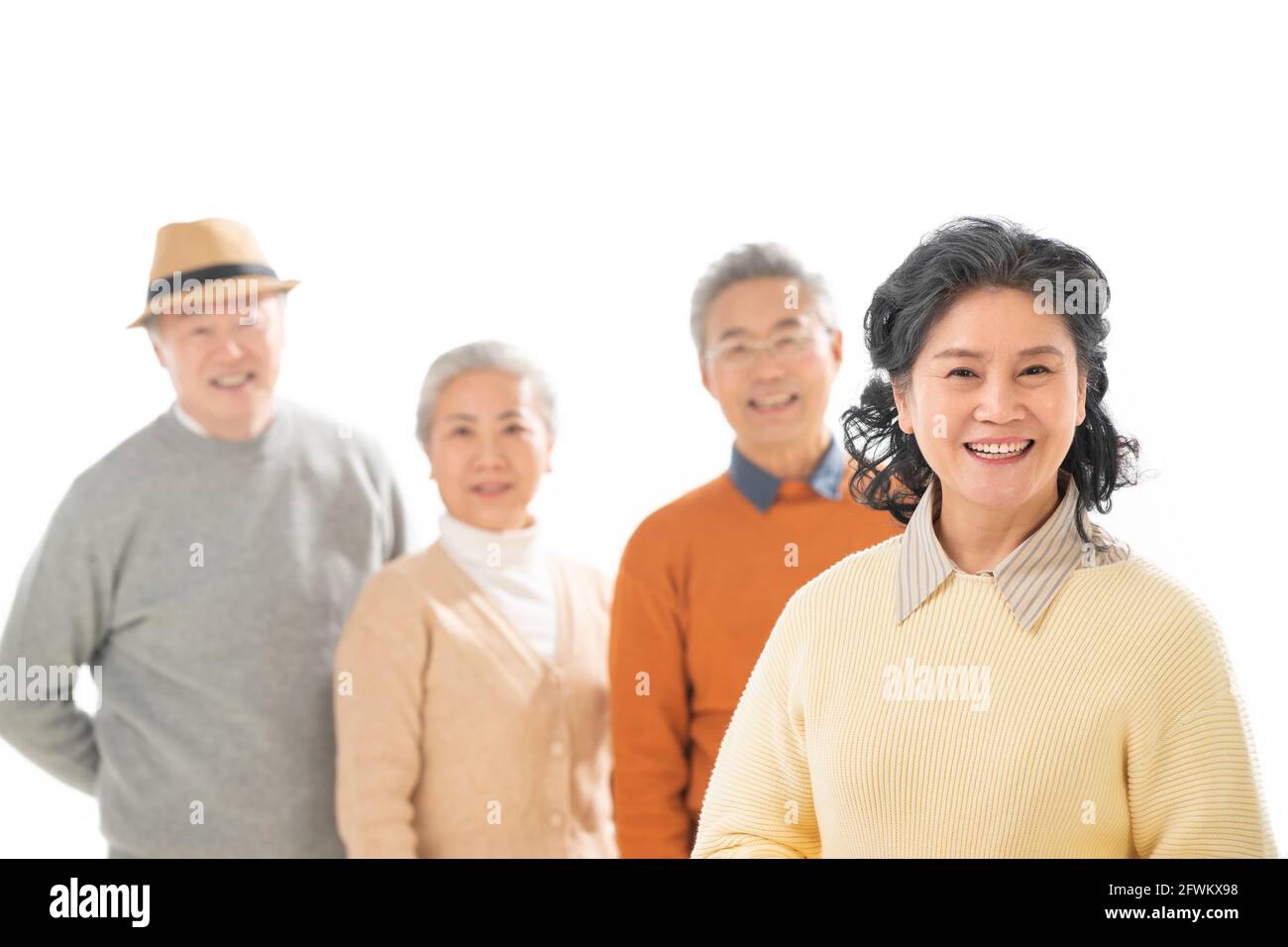 Friendship elderly hi-res stock photography and images - Alamy