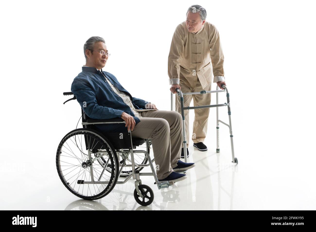 Mobility of the elderly Stock Photo - Alamy