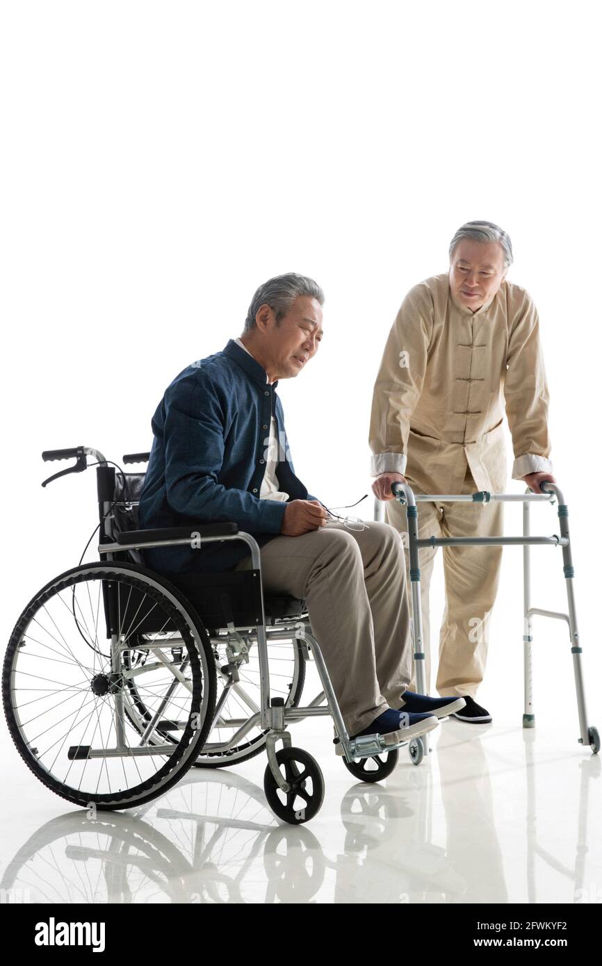 Mobility of the elderly Stock Photo - Alamy