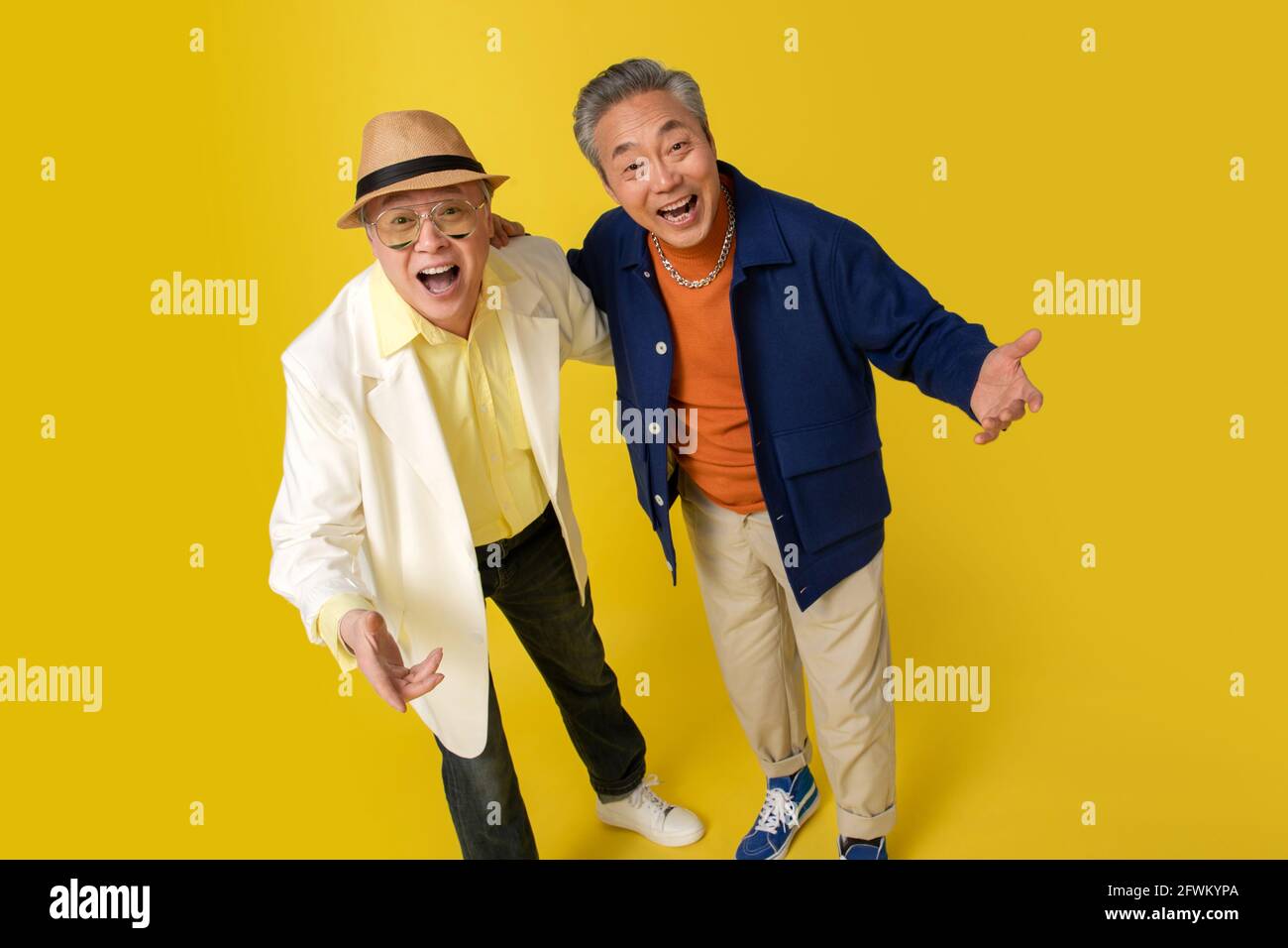 Two young brothers arm around hi-res stock photography and images - Alamy