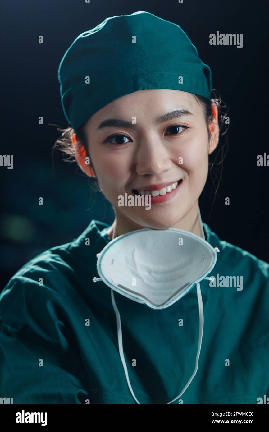 First person view female doctor hi-res stock photography and images - Alamy