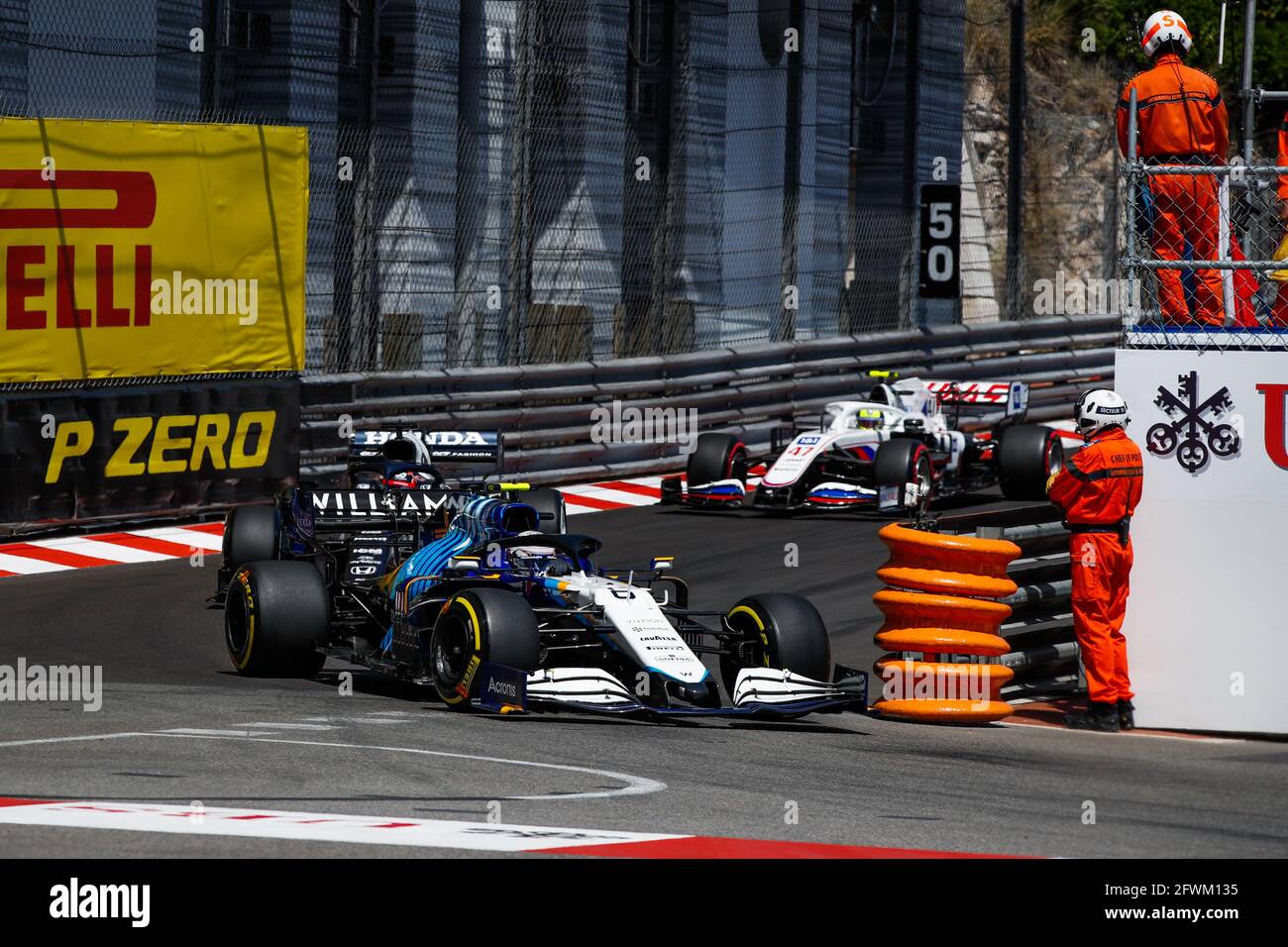 Monaco, Monaco. 23rd May, 2021. 06 LATIFI Nicholas (can), Williams ...