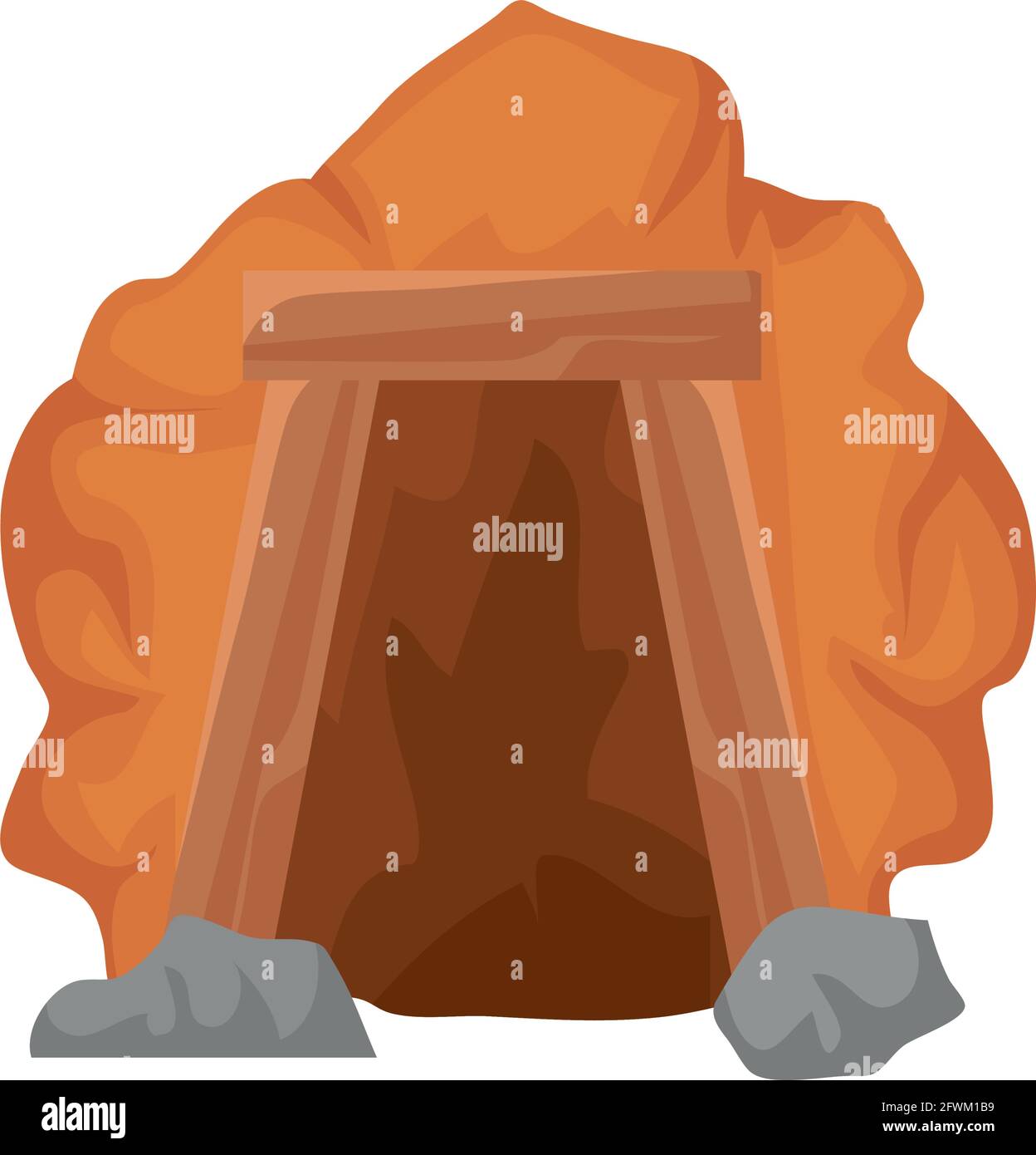 cave door design Stock Vector Image & Art - Alamy